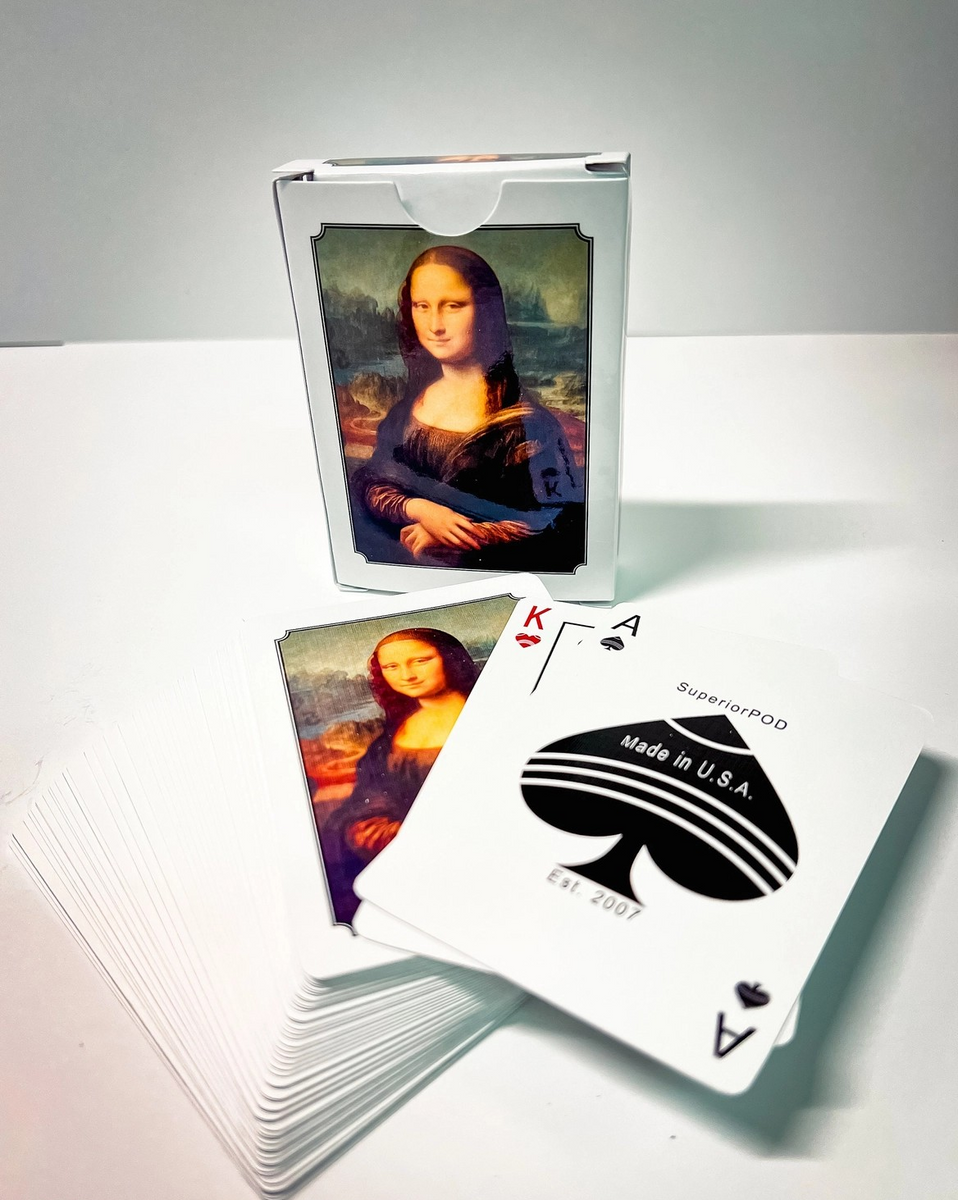Mona Lisa Playing Cards – Science Store