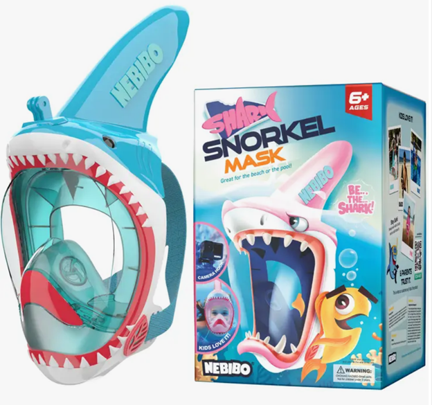 Shark Snorkel Mask for Kids – Science Store